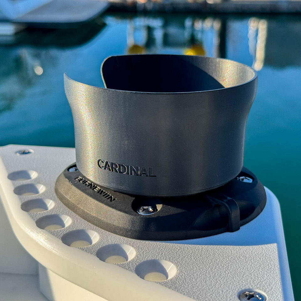 Marine Rail Mount Cup Holder - Cardinal Yacht Sales
